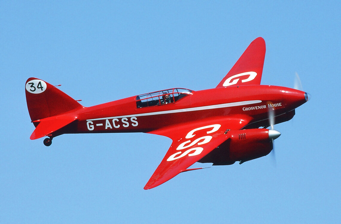 De Havilland D.H. 88 «Comet» – Zeitlose Schönheit | Cockpit