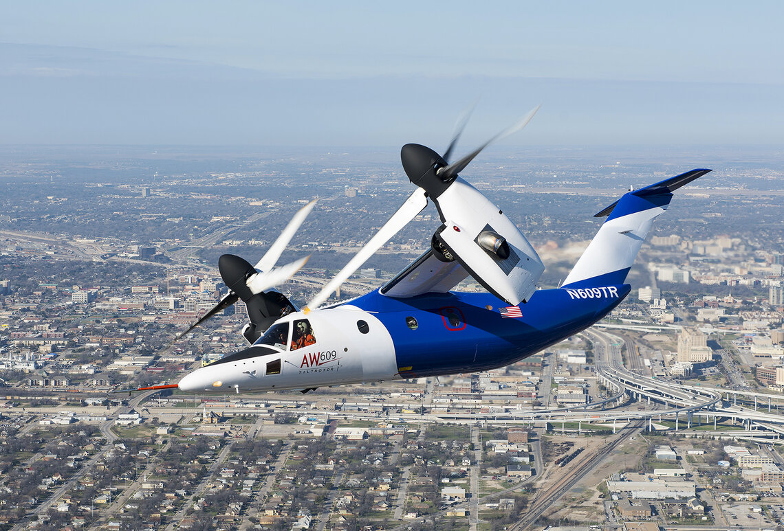 AW609 fliegt Richtung Zulassung | Cockpit