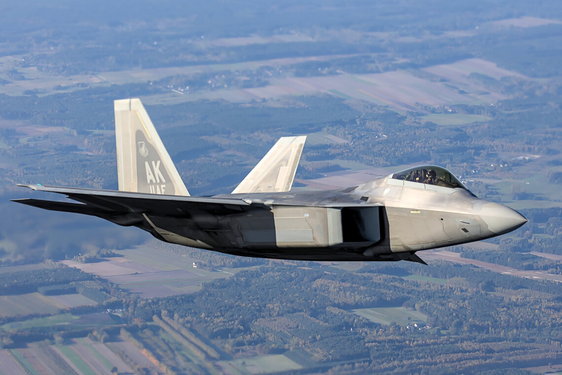 F-22 der U.S. Air Force in Polen | Cockpit