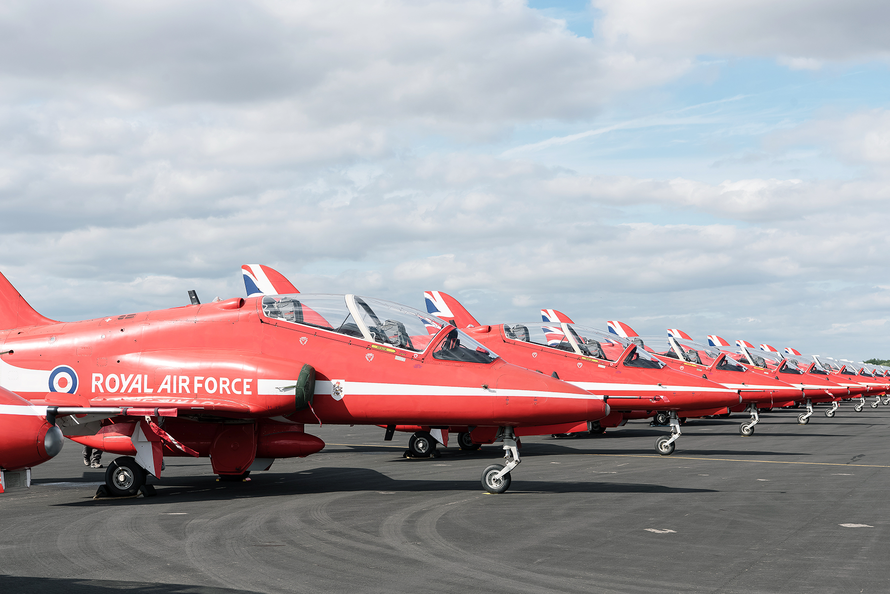 Die Red Arrows müssen umziehen | Cockpit
